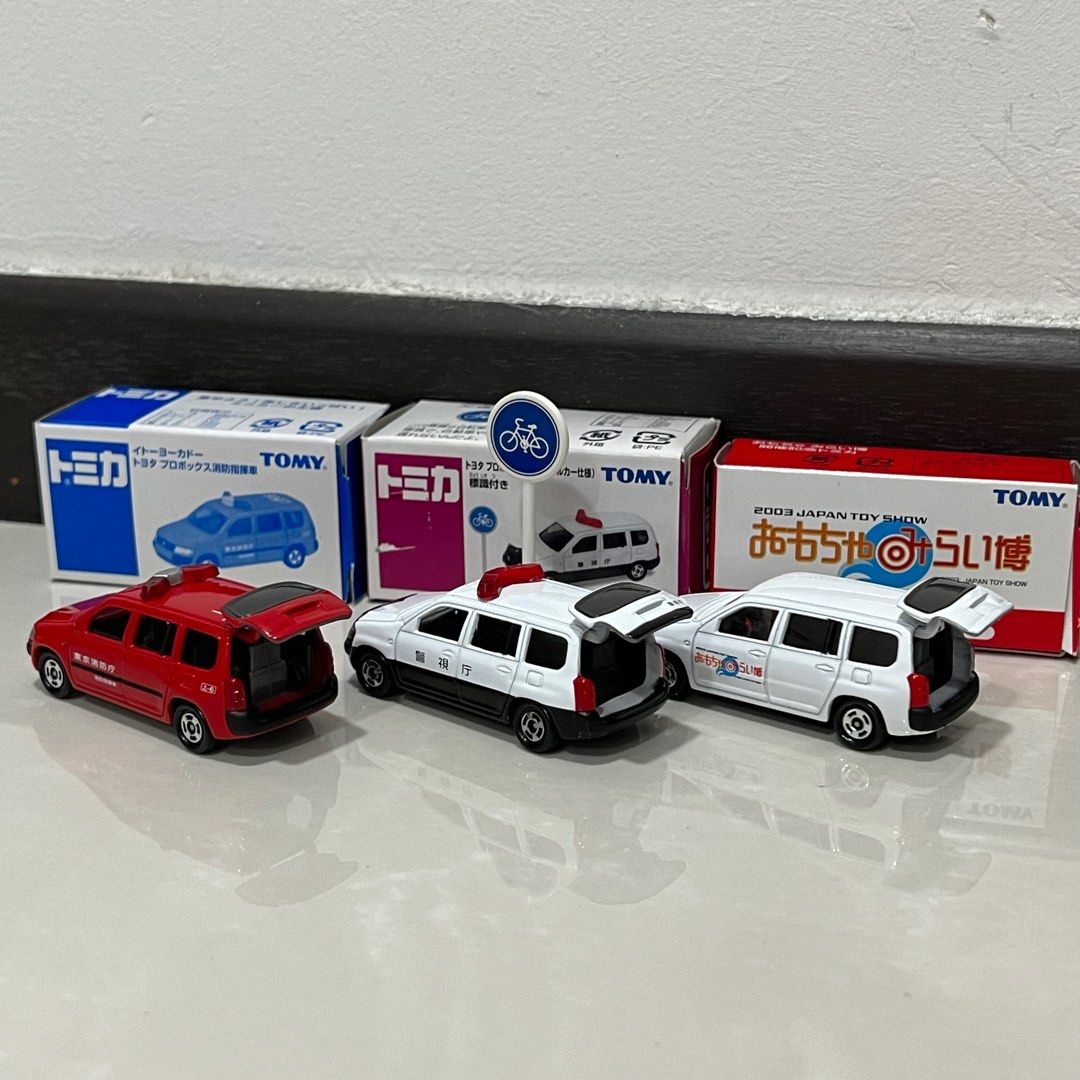Tomica Ito-Yokado Toyota Probox Fire Command Car, AEON Toyota Probox ...