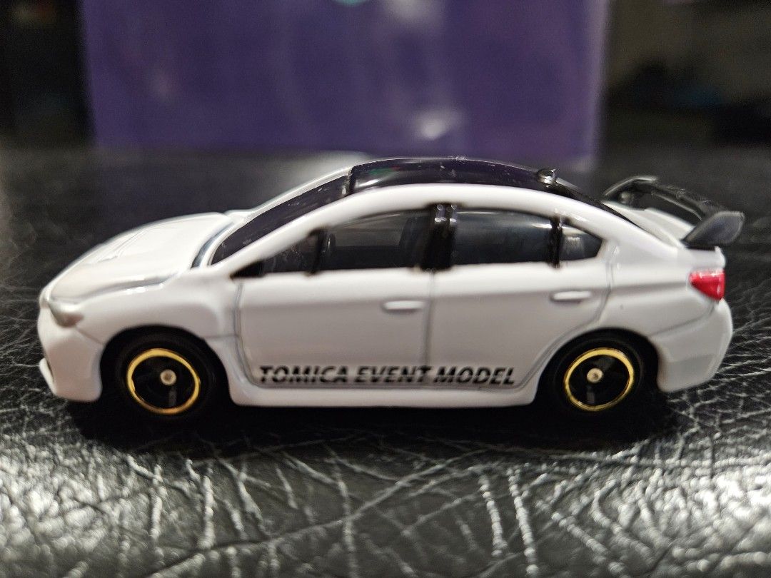 Tomica Subaru WRX event model, Hobbies & Toys, Toys & Games on Carousell