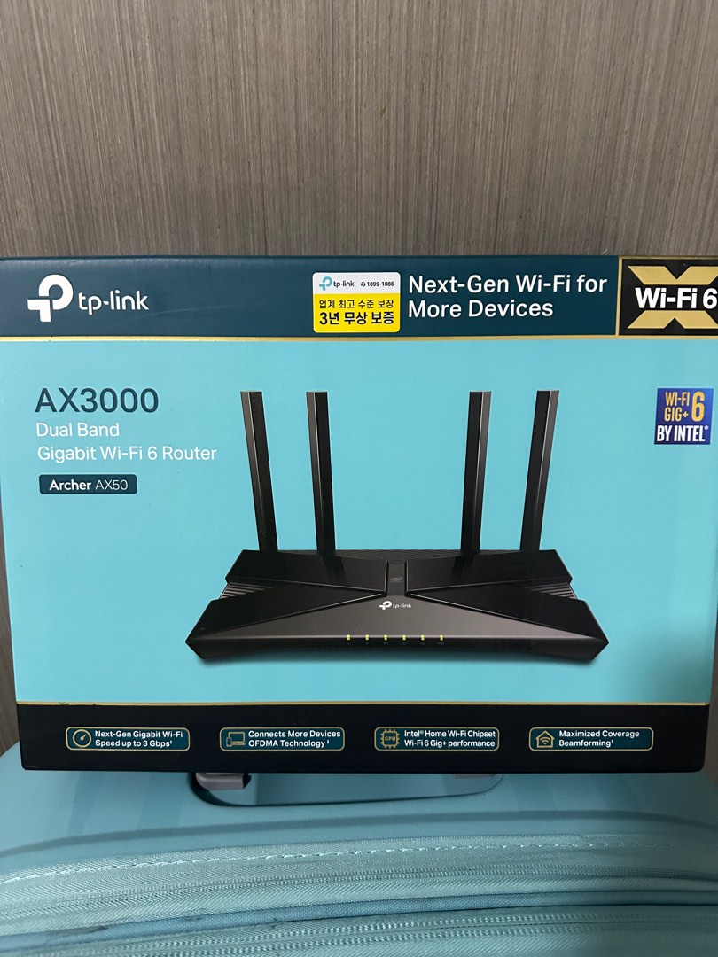 TP Link AX3000 wifi router, Computers & Tech, Parts & Accessories ...