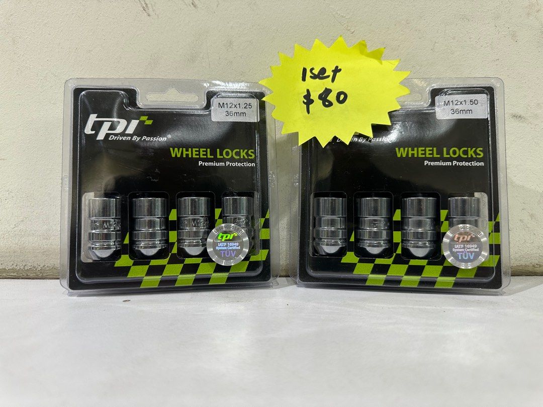 TPi Tuner Nuts Wheel Locks Racing Nuts, Car Accessories, Tyres & Rims ...