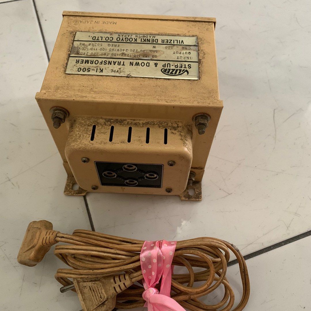 Travo step up and down 500v, Elektronik, Lainnya di Carousell