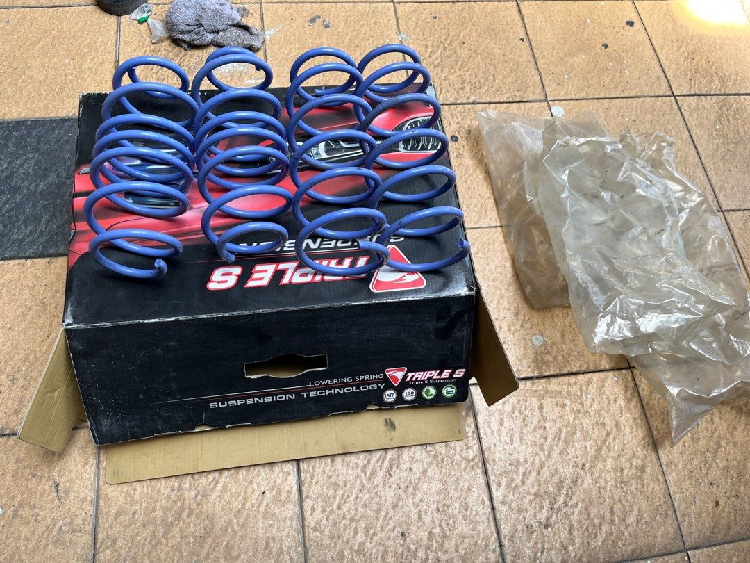 TRIPLE S LOWERING SPRING for Vios Gen-3 on Carousell