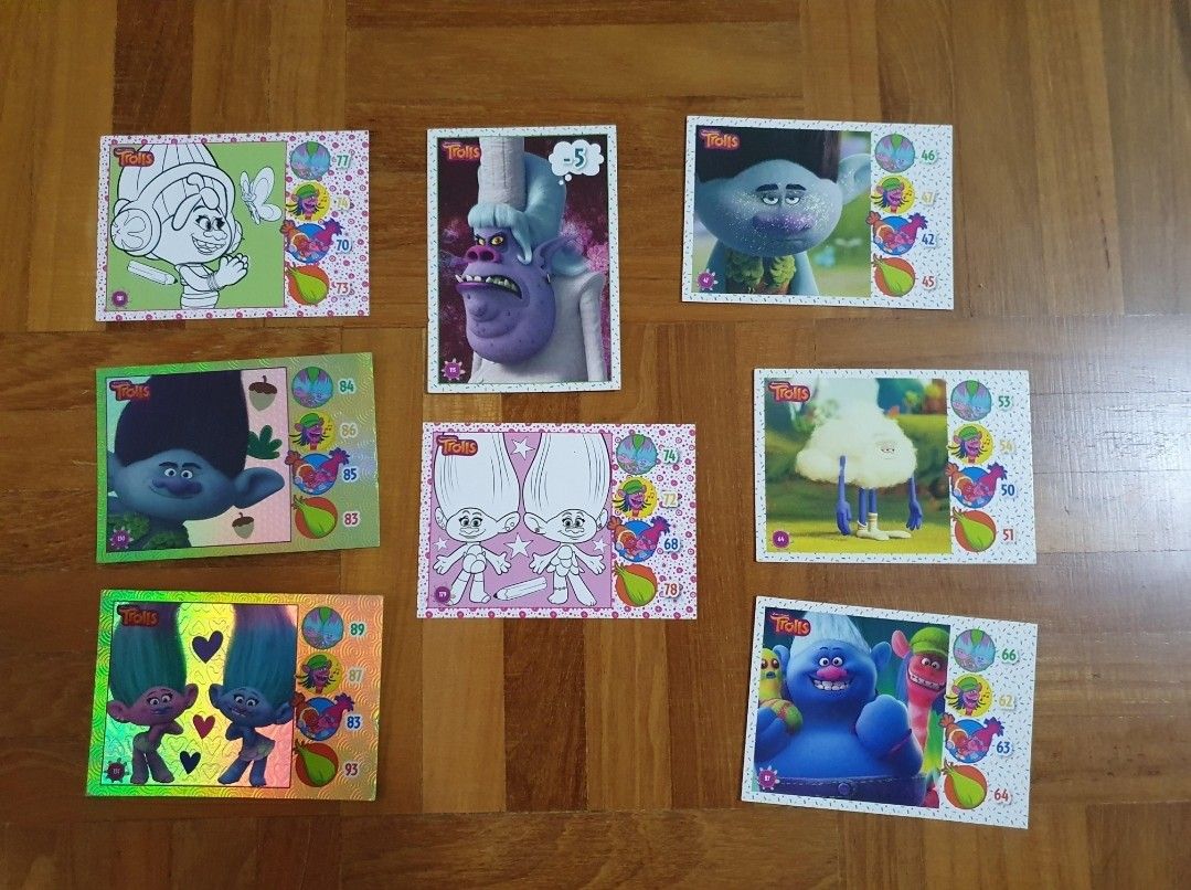 Trolls cards / trolls trading cards #blessing, Hobbies & Toys, Toys ...