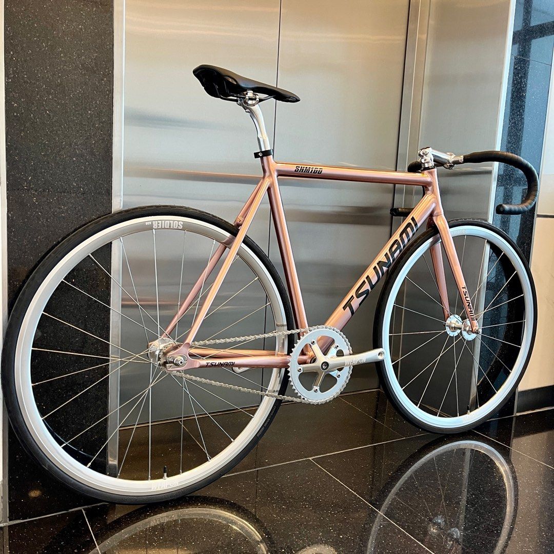 Tsunami SNM100/fixie bike/frame set $330/complete bike $659/brand new ...