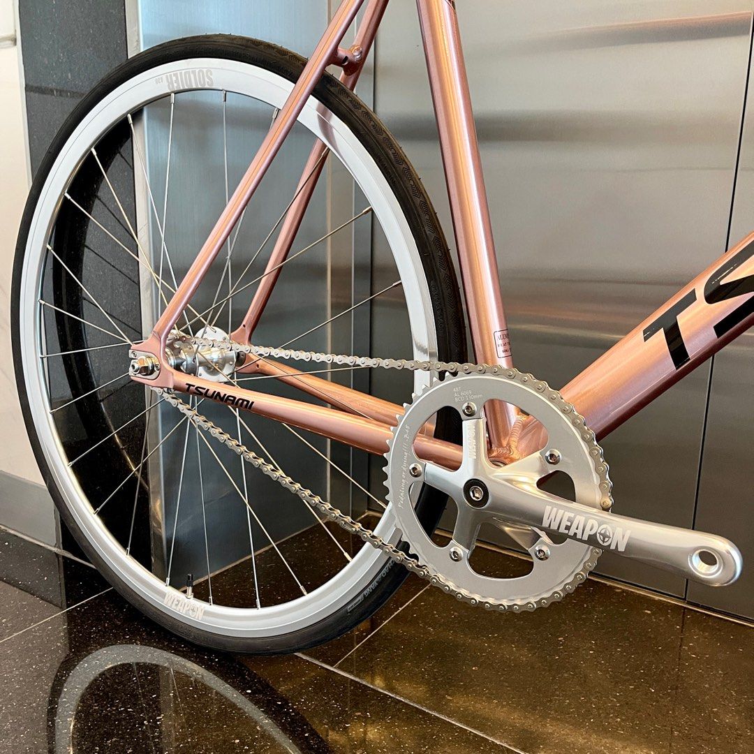 Tsunami SNM100/fixie bike/frame set $330/complete bike $659/brand new ...