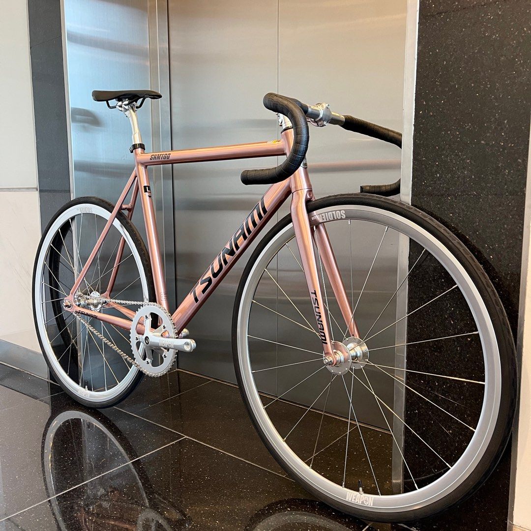 Tsunami SNM100/fixie bike/frame set $330/complete bike $659/brand new ...