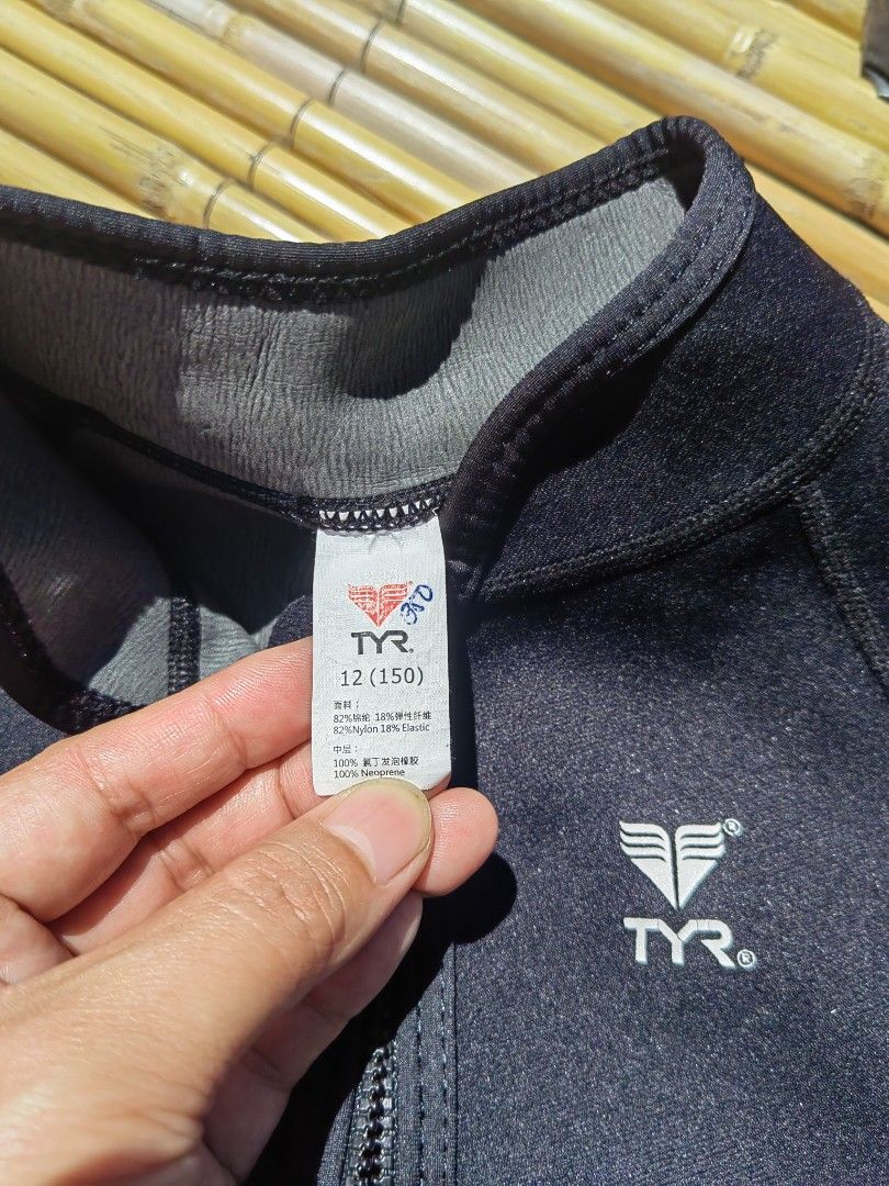 TYR Rash Guard Thermal Wear Kids on Carousell