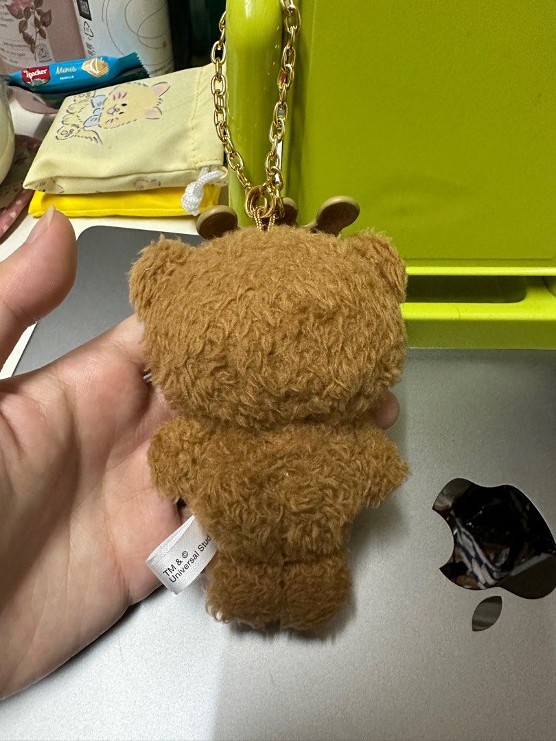 Universal Studios Japan USJ Minion Despicable Me Tim Bear Keychain ...