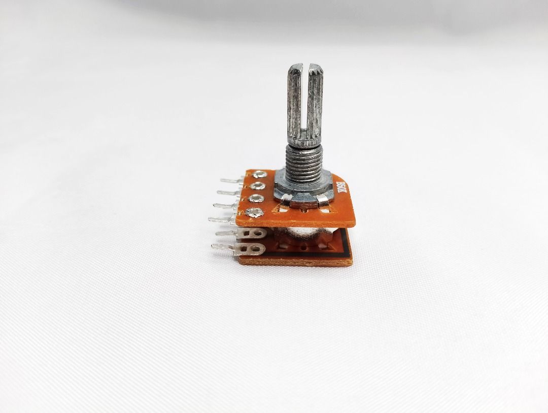 UNIVERSAL VOLUME CONTROL POTENTIOMETER, 50K 8-PIN, SHAFT LENGHT 20mm ...
