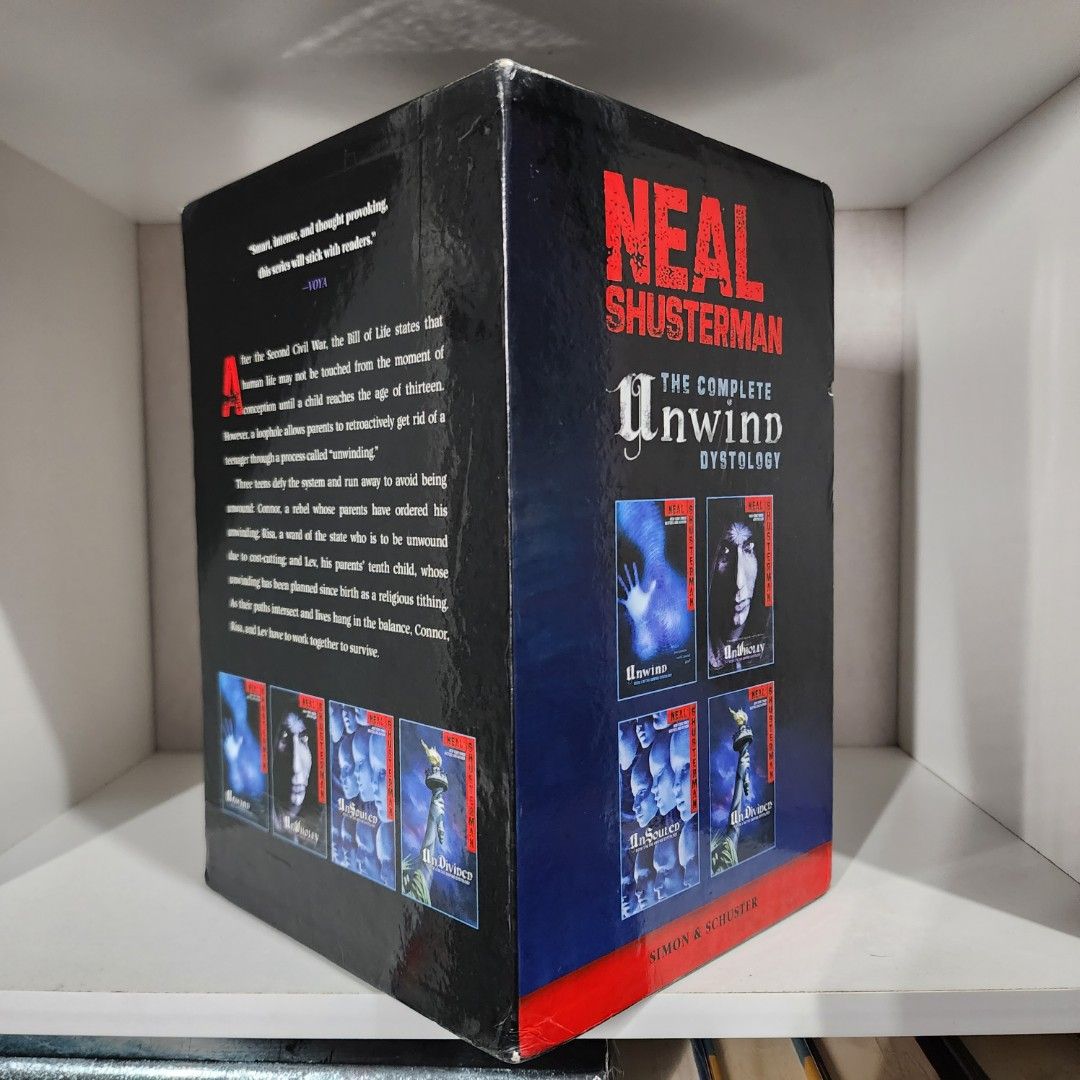 Unwind Dystology by Neal Shusterman (Hardbound Boxed Set), Hobbies ...