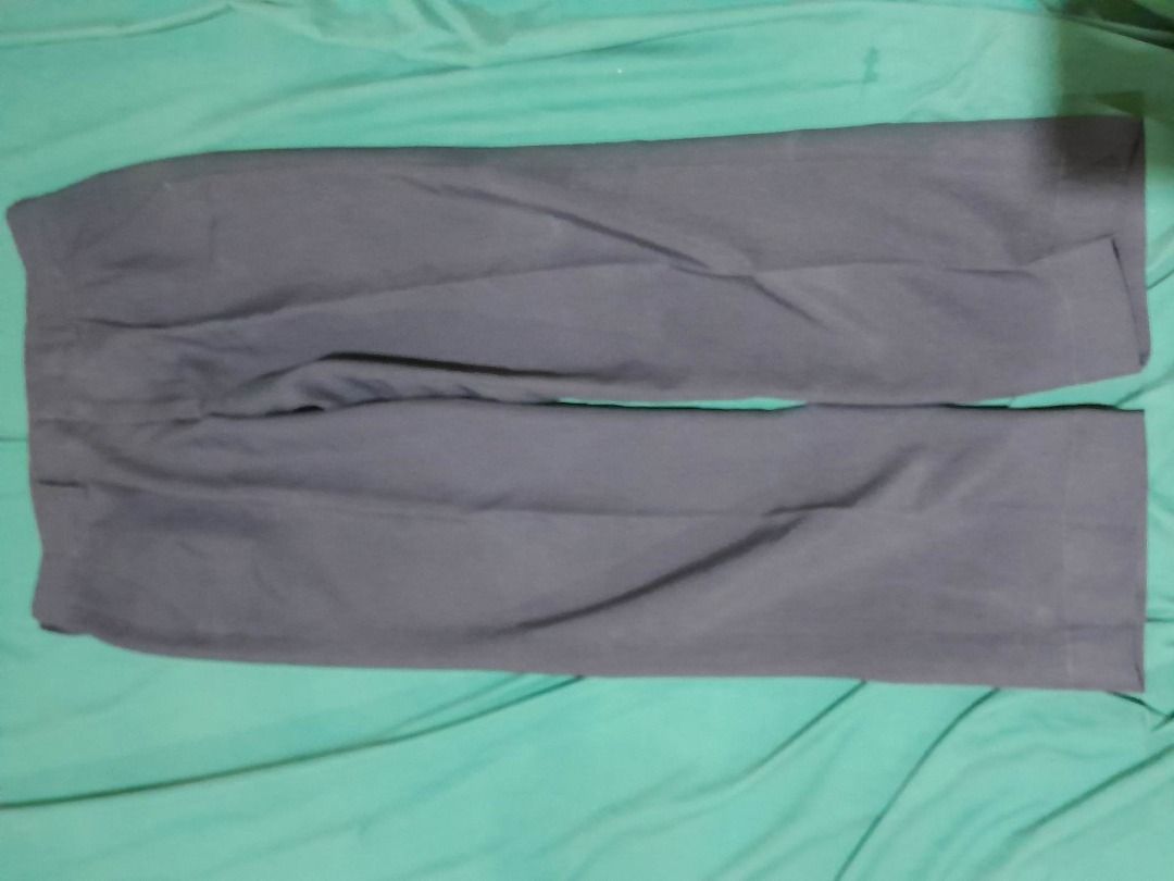 Used (second hand) gray slack, Men's Fashion, Bottoms, Trousers on ...