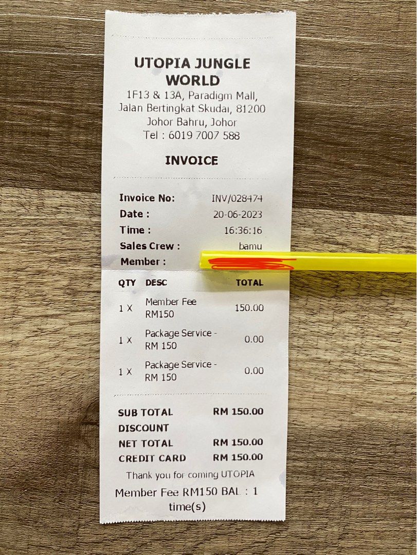 Utopia Jungle World Tix for 1, Everything Else on Carousell