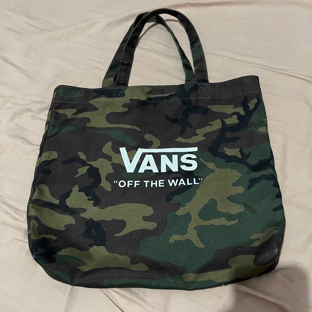 VANS Totebag ORIGINAL, Fesyen Wanita, Tas & Dompet di Carousell
