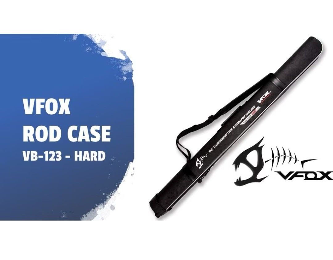 VFOX ROD BAG VB-123 (165cm) Fishing Rod Case Hard, Fishing Rod Bag ...