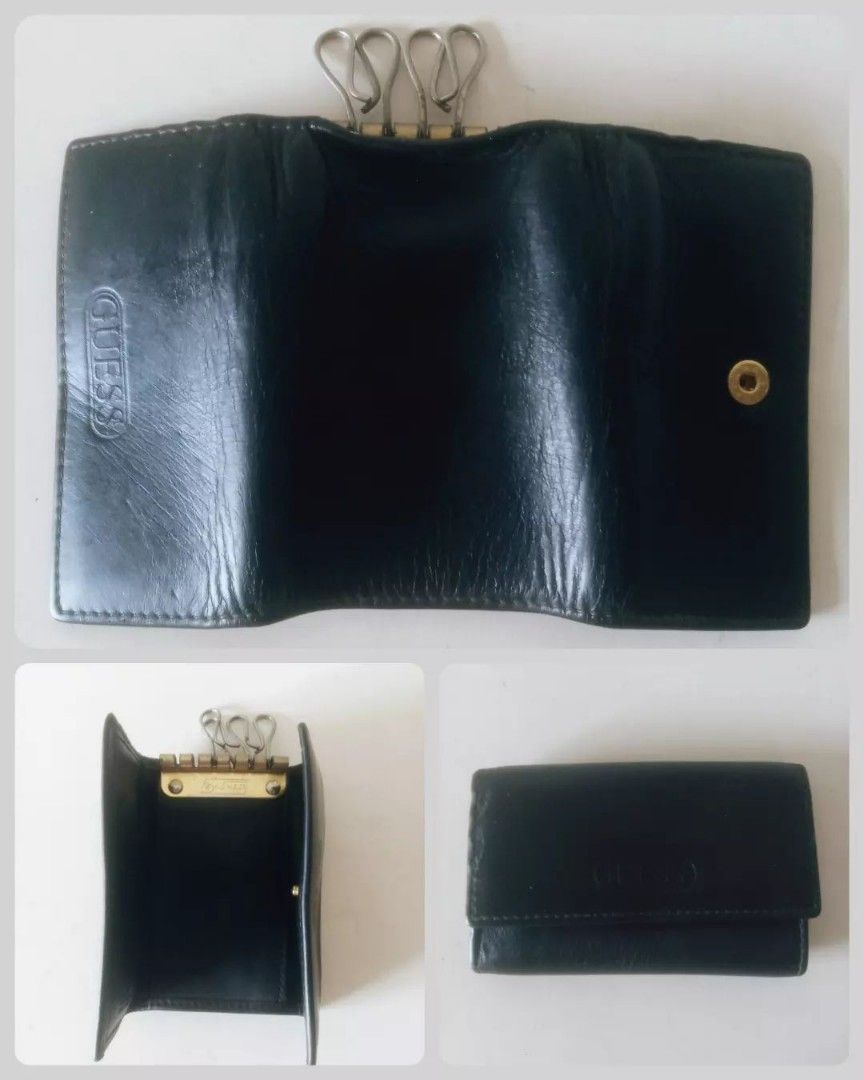 Vintage Leather Key Wallet, Fesyen Pria, Tas & Dompet , Dompet di Carousell