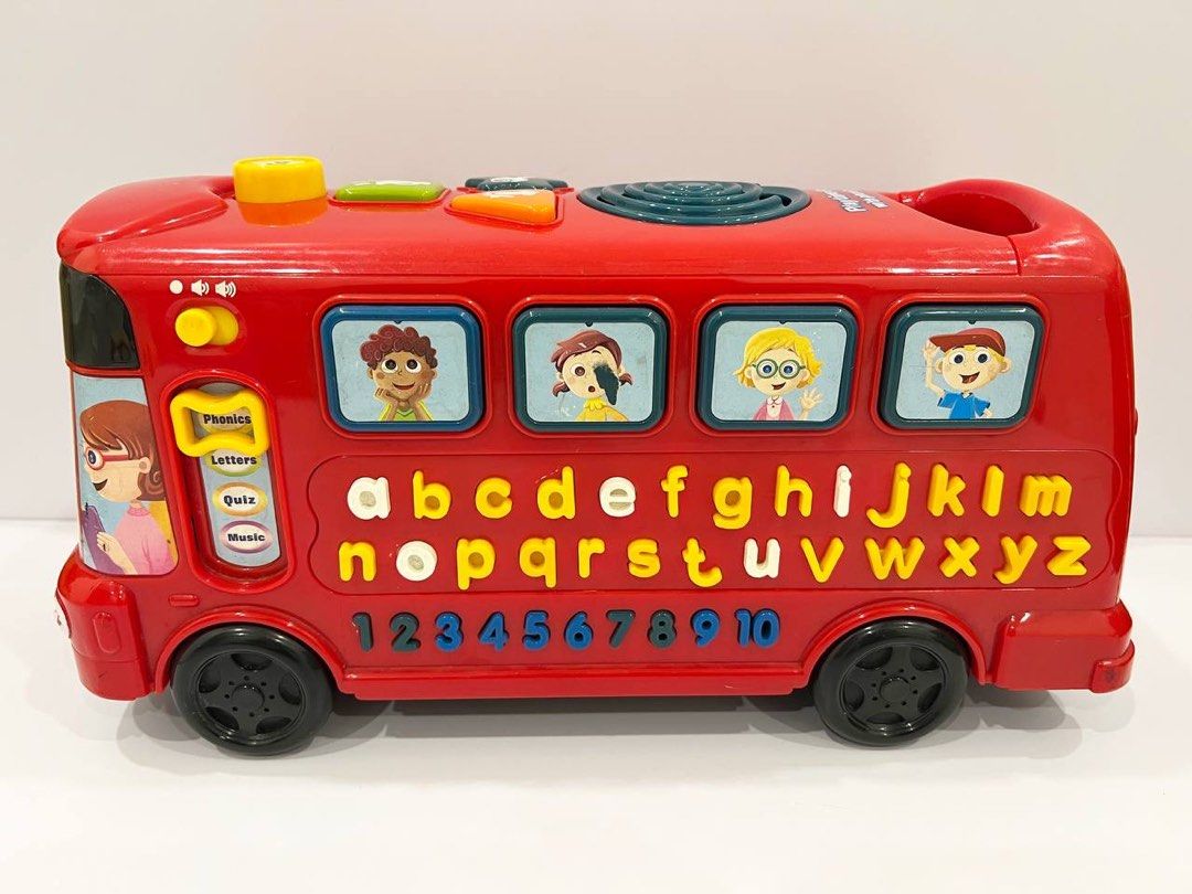 Vtech alphabet bus, Hobbies & Toys, Toys & Games on Carousell