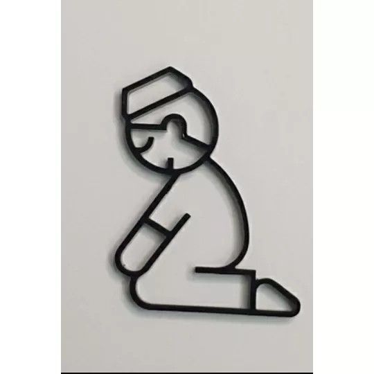 Wall custom cut acrylic outline signage, Furniture & Home Living, Home ...