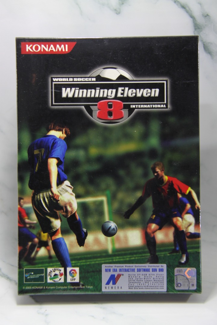 Winning Eleven 8 PC DVD-Rom SEALED, Video Gaming, Video Games, Others ...