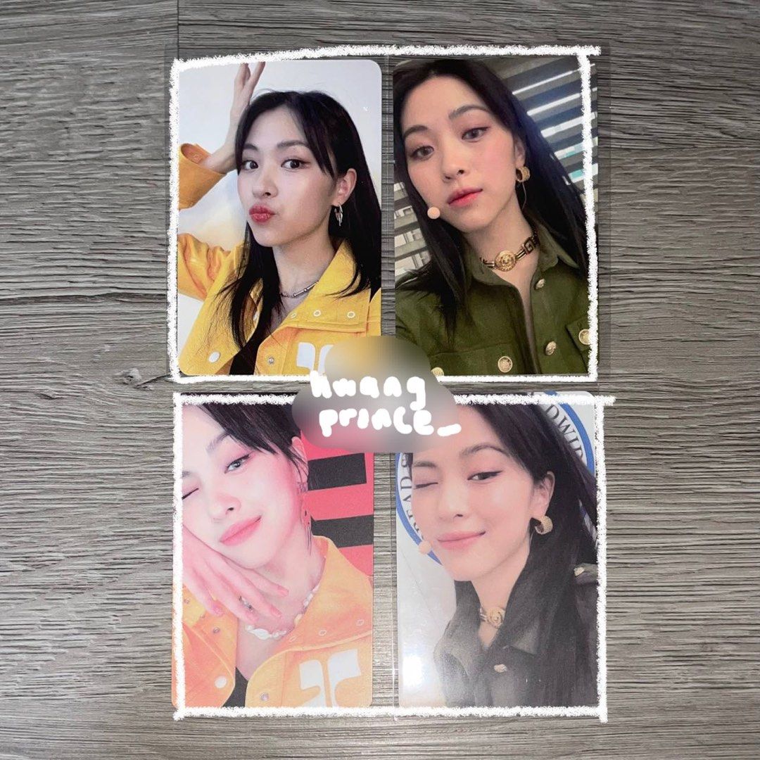 wts itzy ryujin checkmate ktown4u and soundwave lucky draw sets ...
