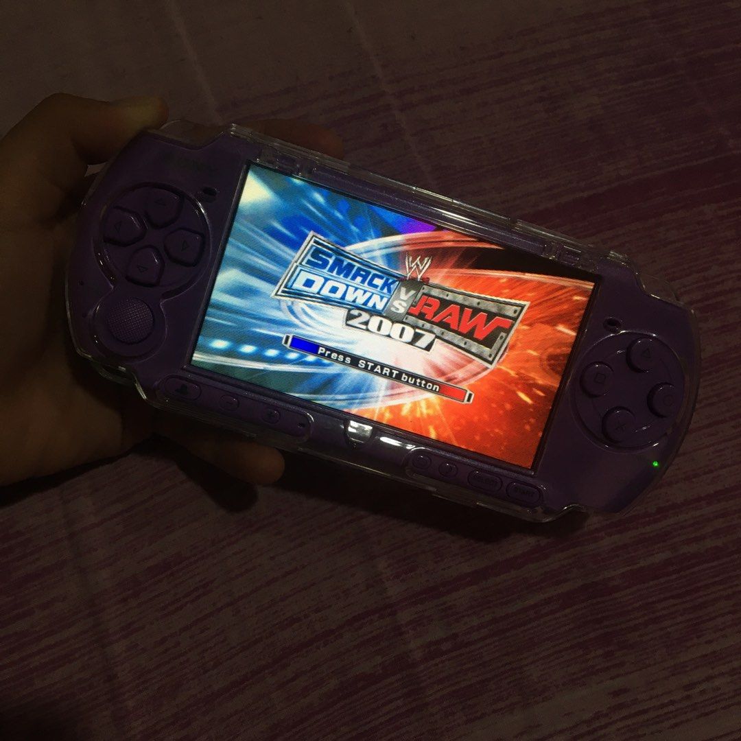 WWE 2007 PSP umd, Video Gaming, Video Games, PlayStation on Carousell
