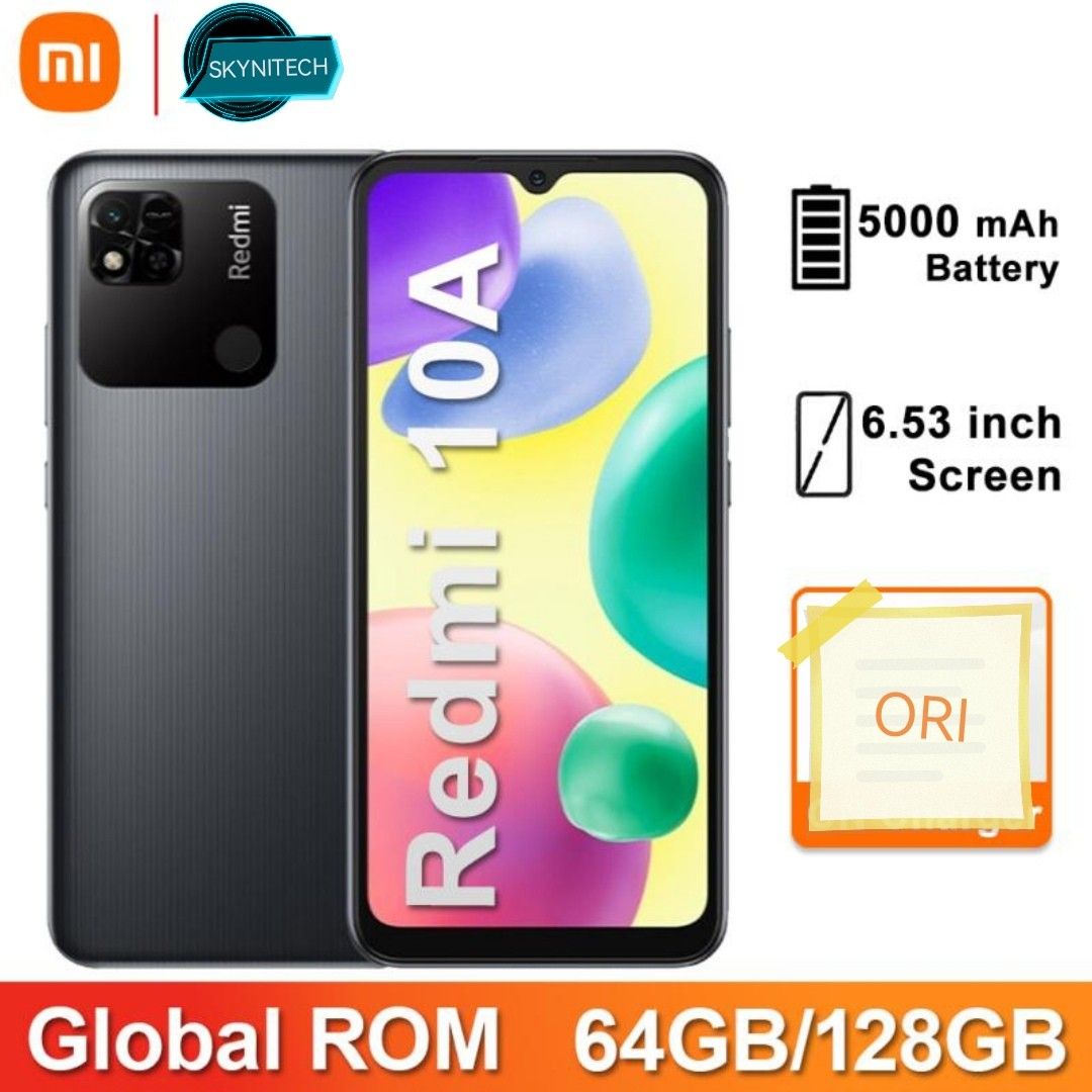 XIAOMI Redmi 10A Rendom color space (2/3/4GB RAM +32/64/128GB ROM ...