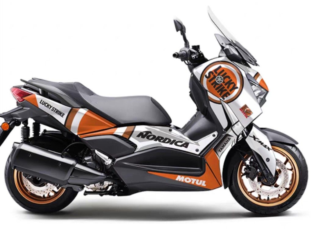 XMAX 300 (all years) Decal Kit + Installation, Motorcycles, Motorcycle ...