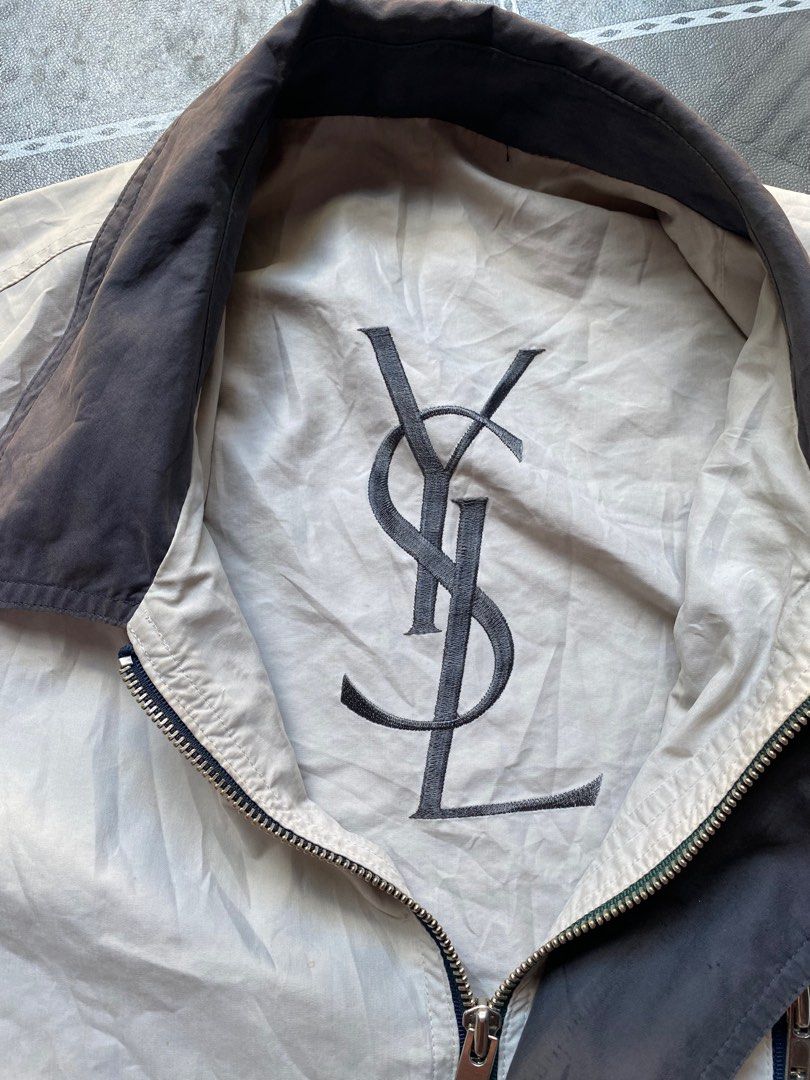 YSL TRENCH COAT JACKET, Announcements on Carousell
