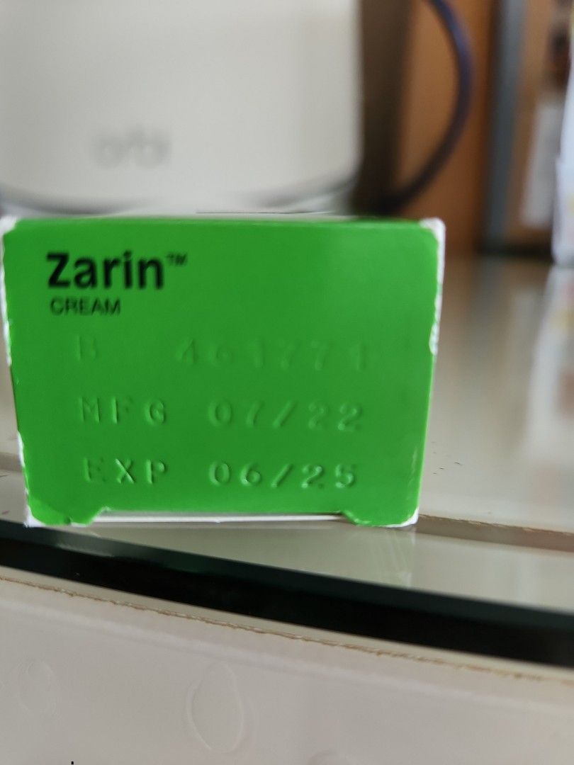 Zarin Antifungal Cream, Beauty & Personal Care, Bath & Body, Body Care ...