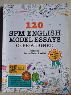 120 SPM ENGLISH MODEL ESSAYS FORM 4 & 5 KSSM, Hobbies & Toys, Books ...