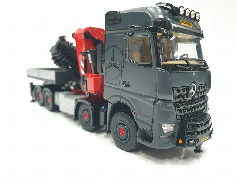 1:50 MERCEDES AROCS BIG SPACE 8X4 PALFINGER PK165.002 TEC 7 + JIB, Hobbies & Toys, Toys & Games ...