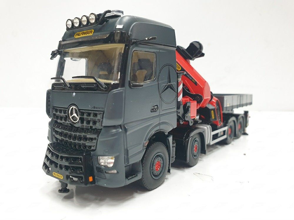 1:50 MERCEDES AROCS BIG SPACE 8X4 PALFINGER PK165.002 TEC 7 + JIB ...