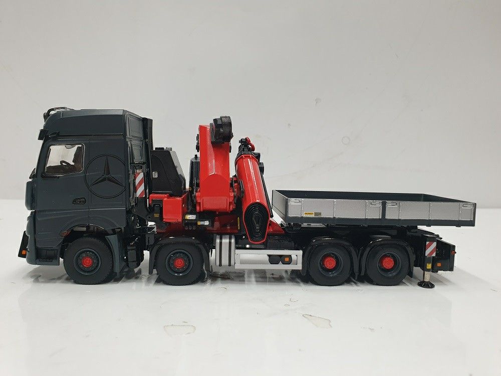 1:50 MERCEDES AROCS BIG SPACE 8X4 PALFINGER PK165.002 TEC 7 + JIB ...