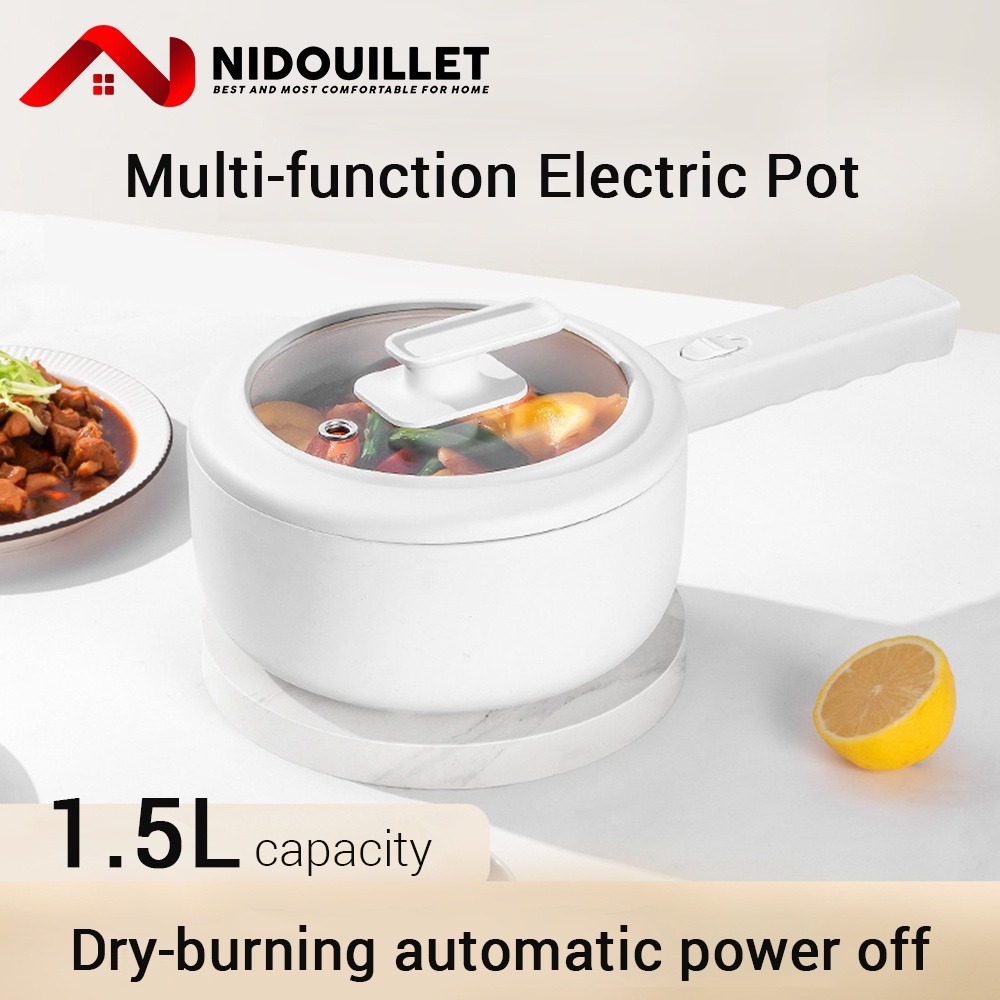 1.5L Cooker Multicooker Portable Non-Sticky Hot Pot, TV & Home ...
