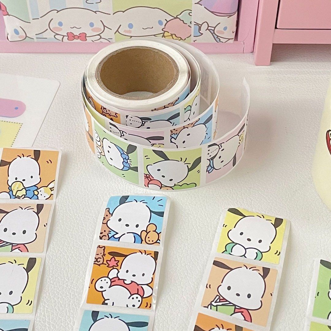 200Pcs Cartoon Cute Sanrio Cinnamoroll Sealing Sticker Scrapbook ...