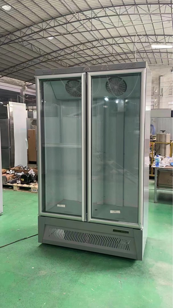 2 door display chiller. Brand new. Blower cooling. Self defrosting ...