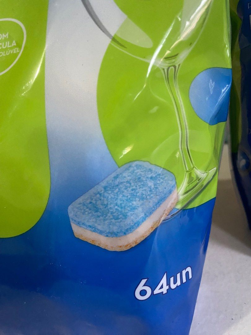 2 packs Continente Dishwasher Detergent/Tablets/Pods 64 pcs each (same ...