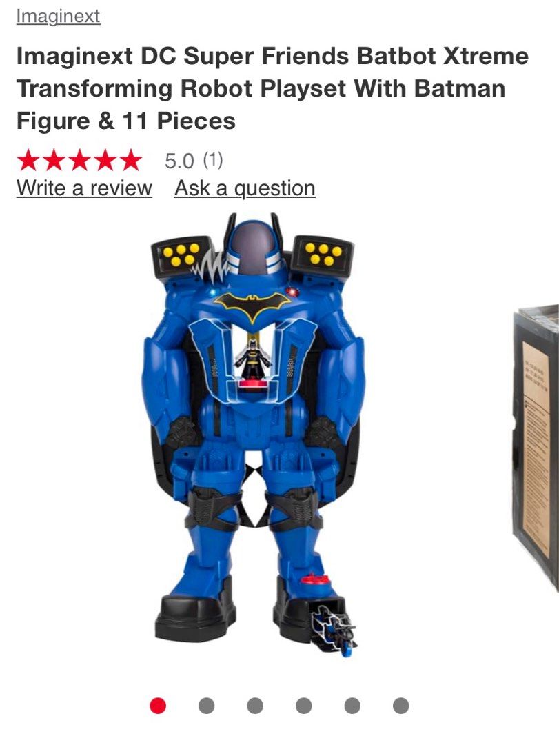 2ft tall Batbot Xtreme, Fisher-Price Imaginext DC Super Friends ...