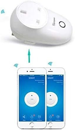 3544) SONOFF S26 UK SWITCH SOCKET 10A 220V AC LIGHT WIFI WIRELESS ...