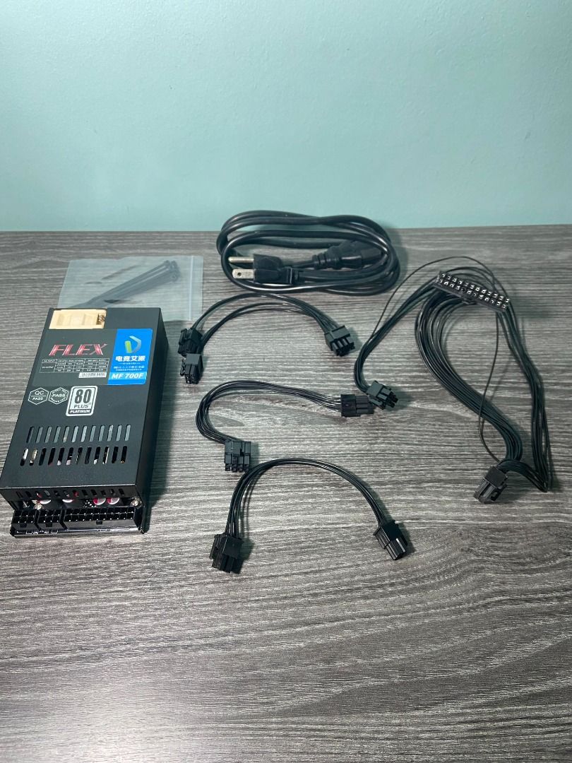 7760B MF-700F FLEX 700w PSU Platinum with modded Noctua silent fan SFF ...