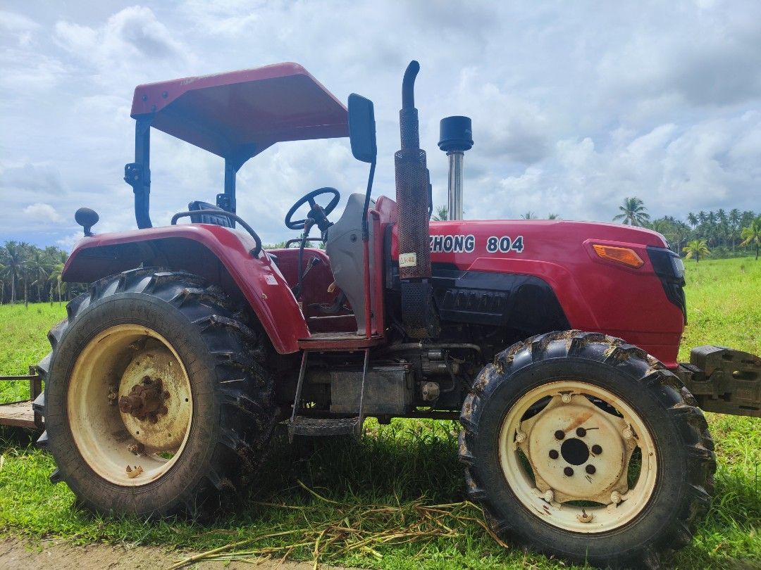 80 hp tractor with rotivator, Special Vehicles, Heavy Vehicles on Carousell