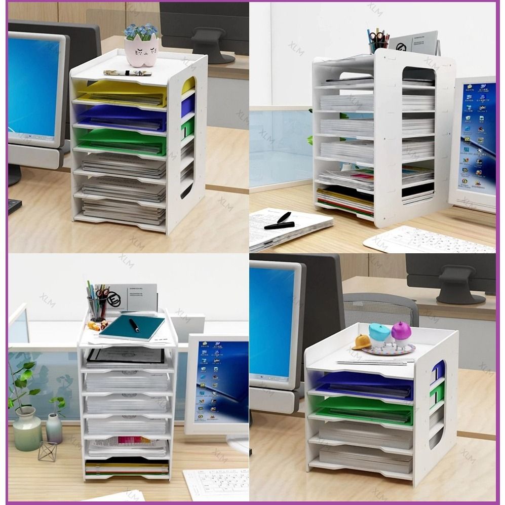 A4 PAPER TRAY/ 5/7 TIERS DOCUMENT RACK, Furniture & Home Living ...