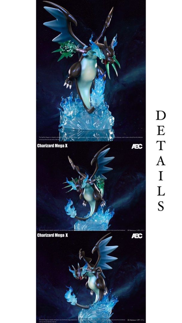 ABC Studio - Charizard Mega X, Hobbies & Toys, Toys & Games on Carousell