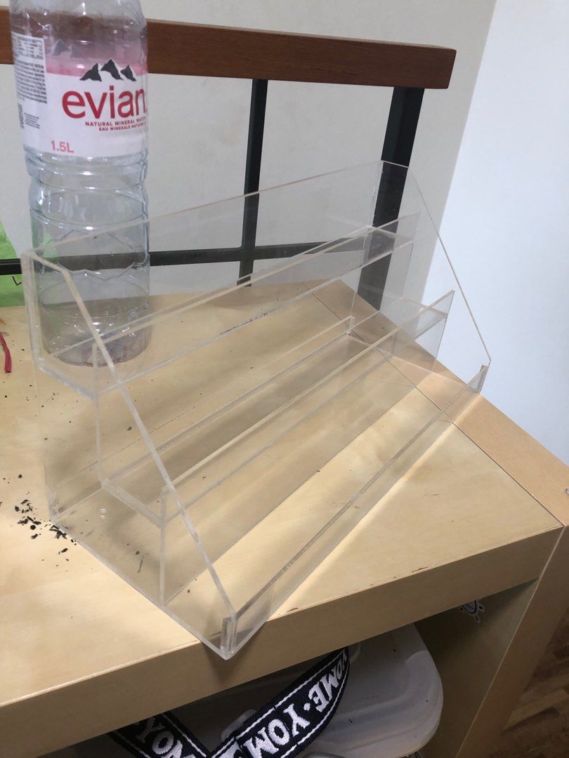 3-tier Acrylic display stand, Furniture & Home Living, Home Decor ...
