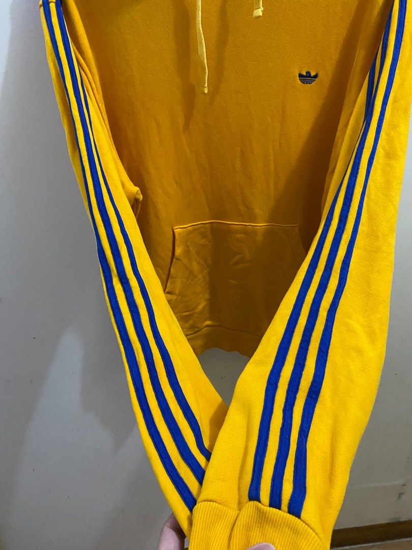 Adidas basic logo mustard on Carousell