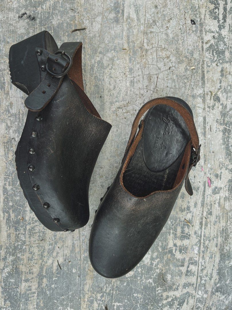 Agnes B. Rick Owens Alternative Platform Clogs, Women's Fashion ...