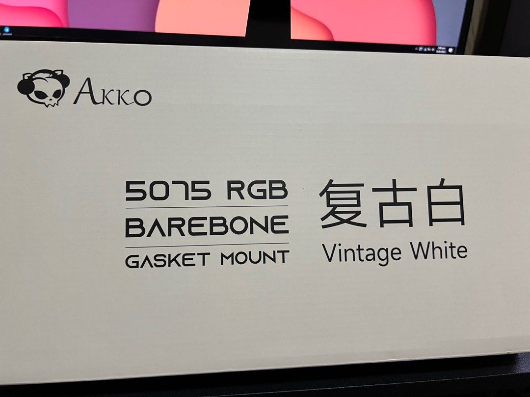 Akko 5075s Custom Mechanical Keyboard Barebones Kit Hotswap RGB Knob ...