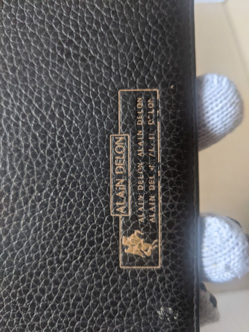 Alain Delon Long Wallet, Luxury, Bags & Wallets on Carousell