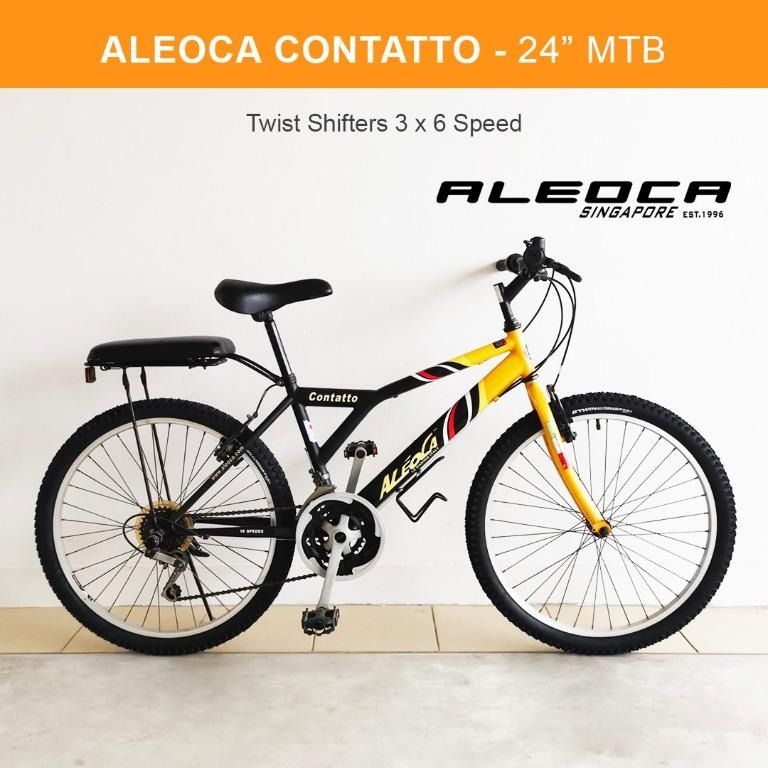 Aleoca Contatto Bike 24 inch 18 Speed, Sports Equipment, Bicycles ...