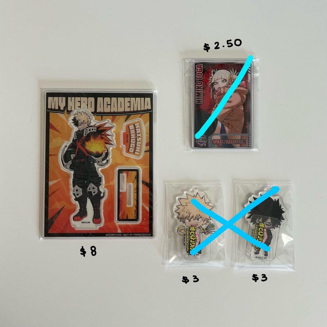 Anime Goods Sale - MHA, BNHA, My Hero Academia, JJK, Jujutsu Kaisen, TR ...