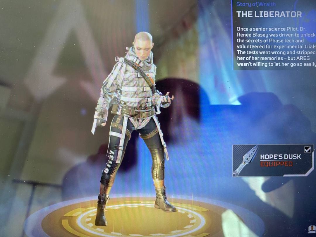 Apex Legends wraith heirloom account, Video Gaming, Gaming Accessories ...